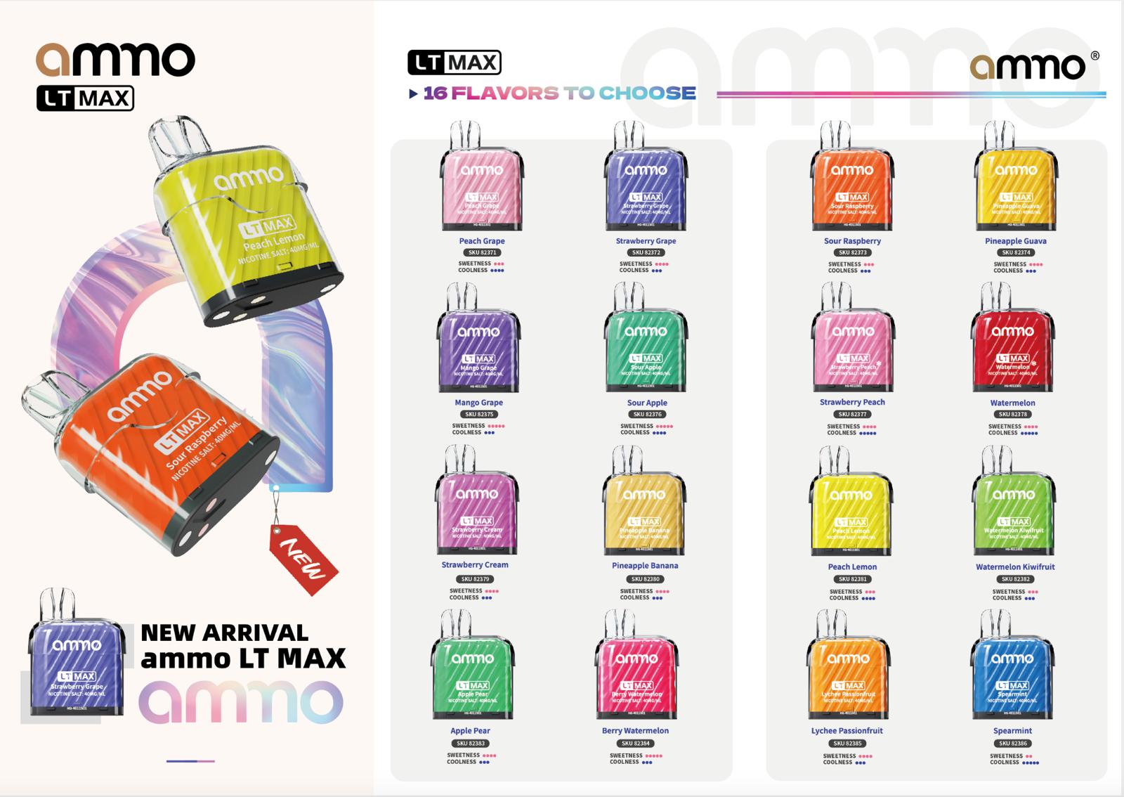 Ammo Lt Max Pod Best Vape Shop Nz